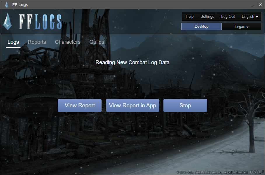 FF Logs - Combat Analysis for FF